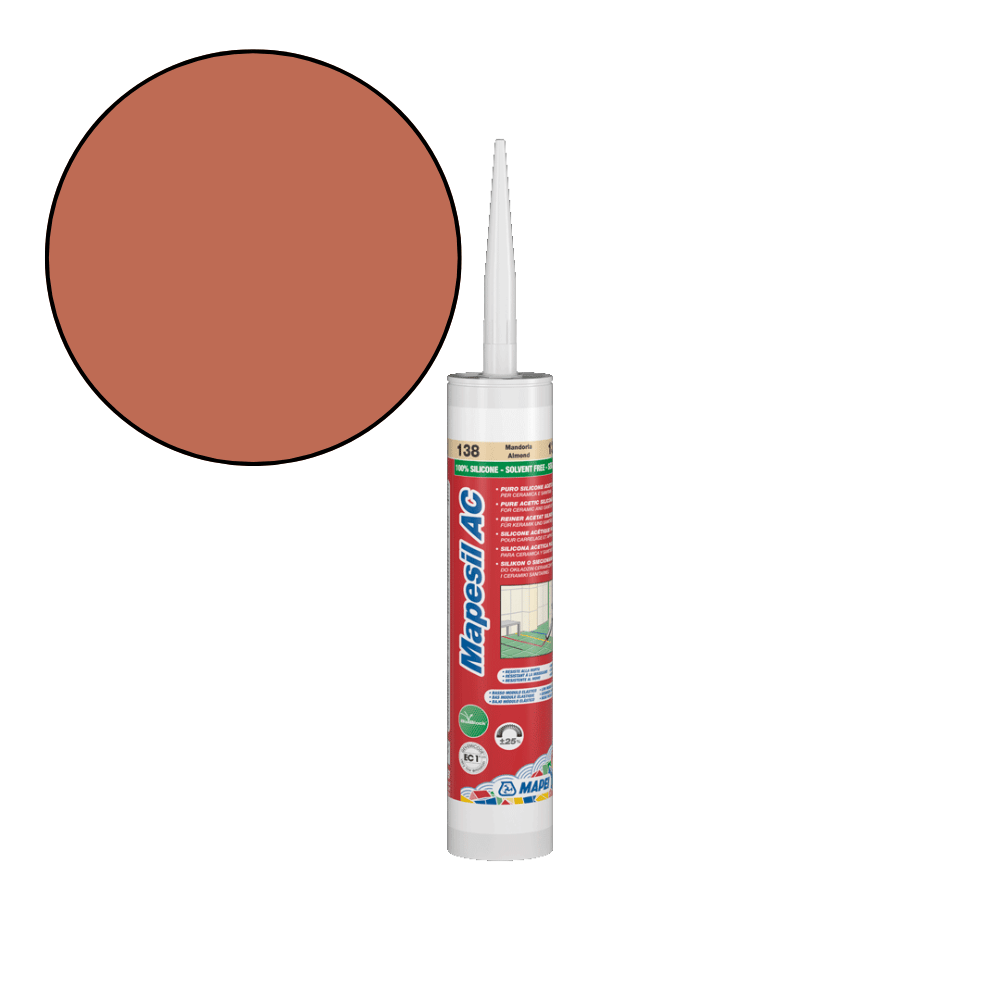 Mapei Mapesil AC - 145 Terra di Siena Siliconenkit