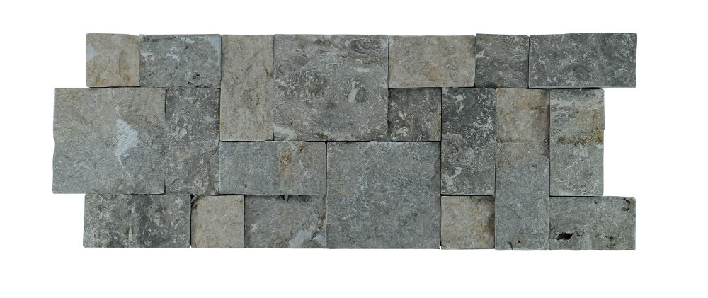 Steenstrips 06 Light Gray Marmer 20x50 cm